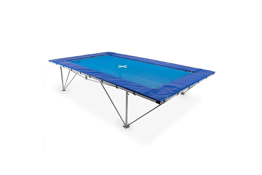 Mr Trampoline 9ft x 15ft Above Ground Family Rectangle 2 String ...