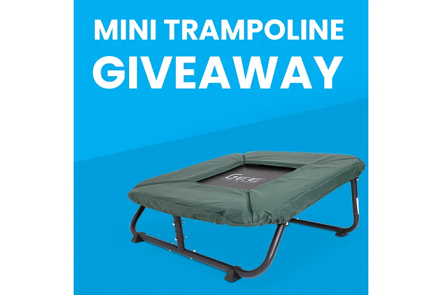 Mini Trampoline Giveaway by GeeTramp - Web and Warehouse